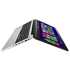 ASUS Flip 2-in-1 TP500LA-DS71T Laptop (Windows 8, Intel Core i7-5500U 2.4 GHz, 15.6" LED-lit Screen, Storage: 1 TB, RAM: 8 GB) Black