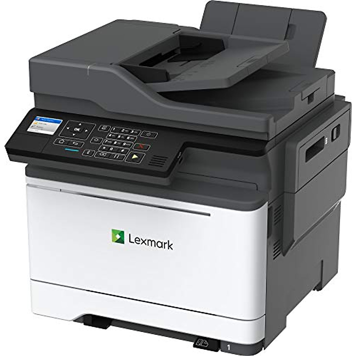Lexmark Color Printer with Scanner Copier & Fax Laser Multifunction Office Machines (MC2425adw), Grey, Small