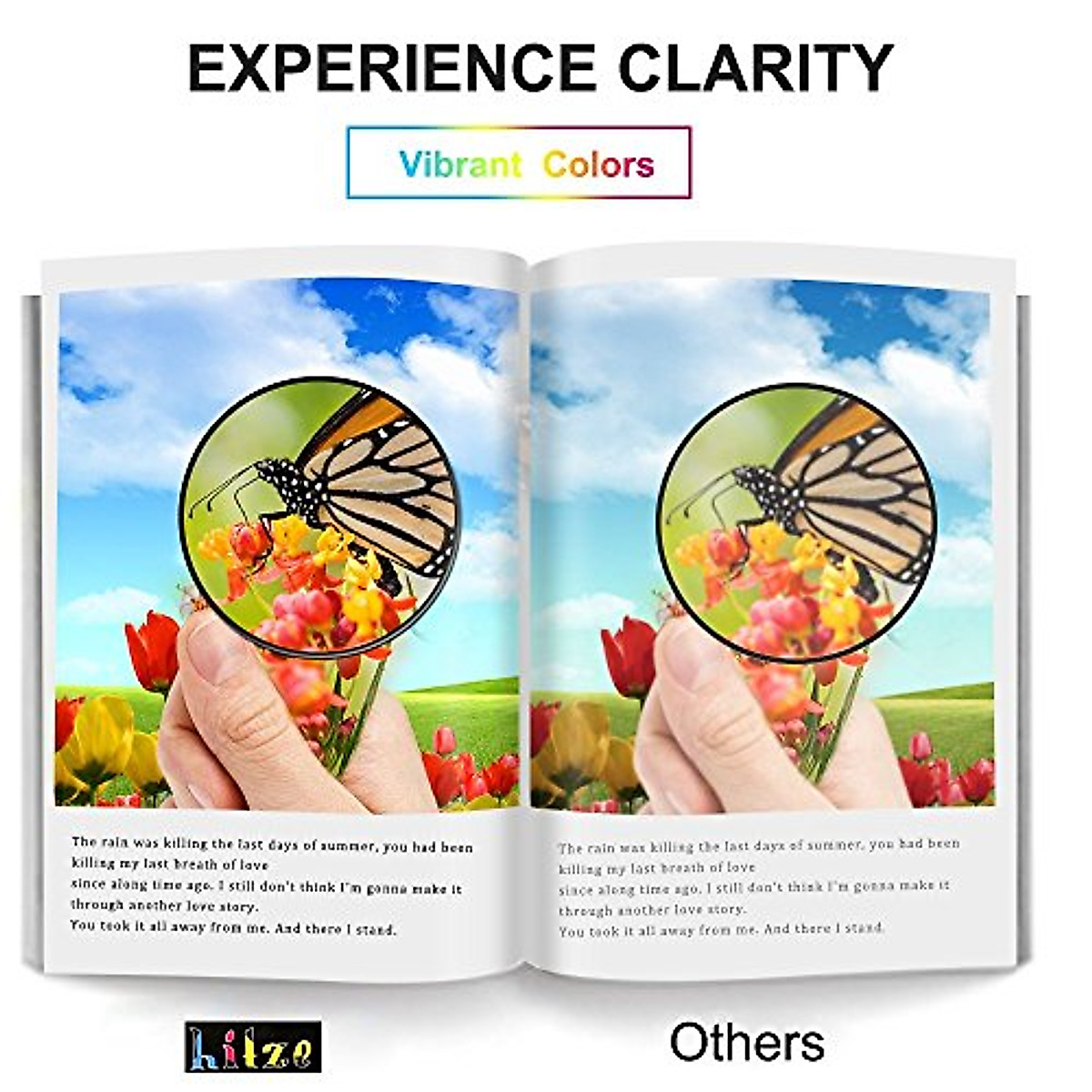 HITZE Compatible Ink Cartridge Replacement for Brother LC103 LC 103 LC101 LC 101 for Brother MFC-J870DW MFC-J470DW MFC-J450DW MFC-J6920DW MFC-J475DW (4 Black, 2 Cyan, 2 Magenta, 2 Yellow, 10-Pack)