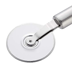 AmazonCommercial Stainless Steel Pizza Cutter, 2.37 Inch