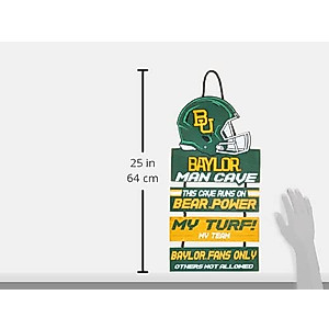 FOCO Ohio State Buckeyes NCAA 2018 Helmet Mancave Sign