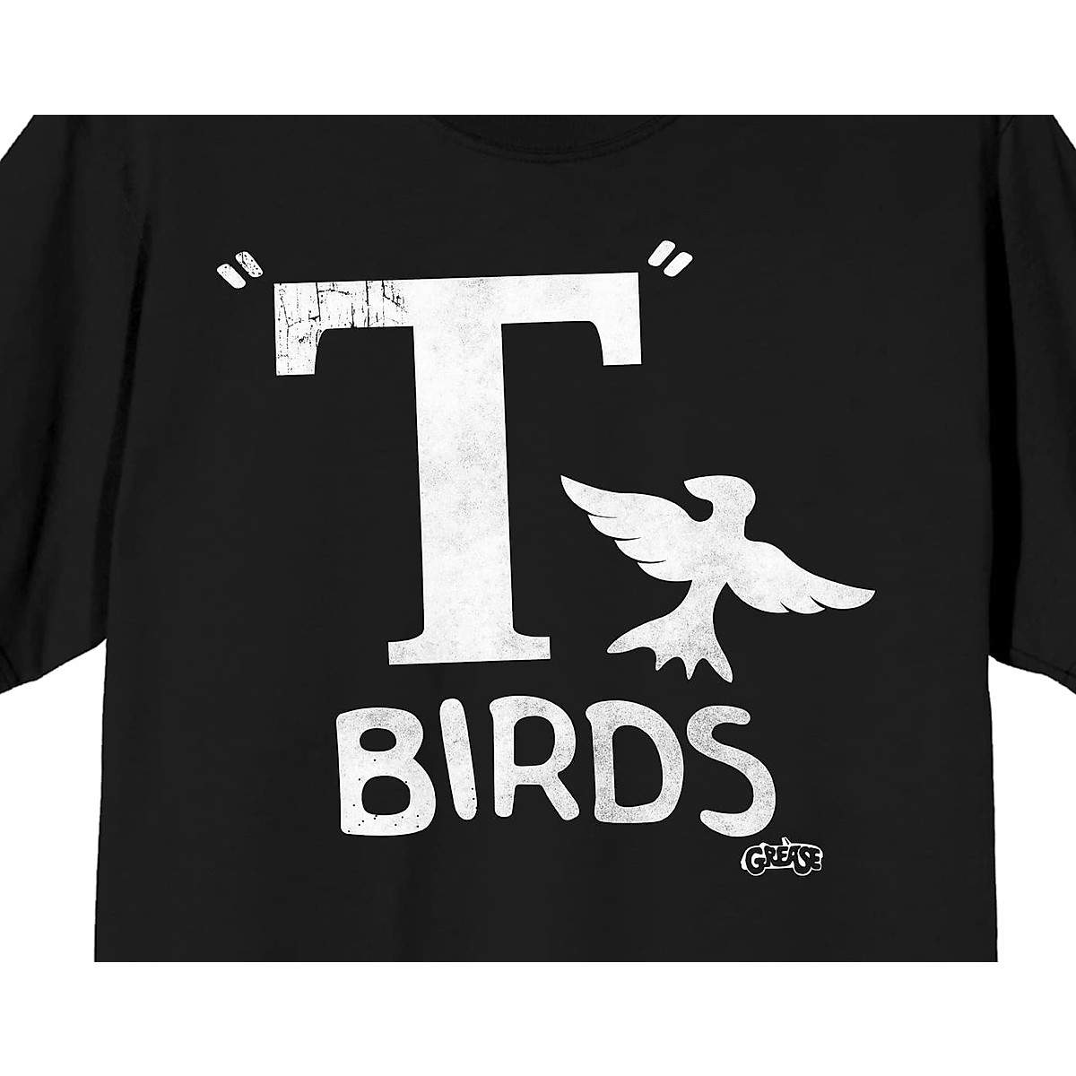 Grease T-Birds Short-Sleeve T-Shirt-Small Black