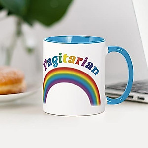 CafePress Vagitarian Mug Ceramic Coffee Mug, Tea Cup 11 oz