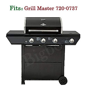 Grill Replacement Parts for Grill Master 720-0737, 720-0769, Heat Plate Burner Shield Flame Deflectors and BBQ Grill Burner Replacement for Nexgrill Grillmaster 720-0737 720-0769 Gas Grill Models