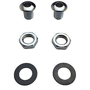 Air Vent for Drums - ROSS Percussion (2 Pack - Chrome)