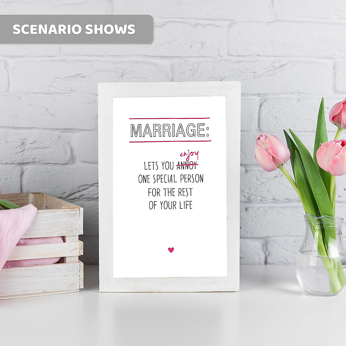 Lixpexgivt Funny Wedding Card for Bride/Groom, Wedding Congratulations Card, Wedding Gift for Him/Her, Lets You Enjoy One Special Person For The Rest Of Your Life