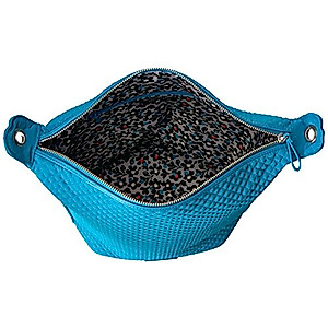 Vera Bradley Women's Microfiber Carson Hobo Satchel Purse, Bahama Bay, One Size