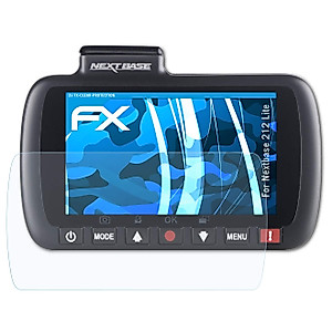 atFoliX Screen Protection Film compatible with Nextbase 212 Lite Screen Protector, ultra-clear FX Protective Film (3X)