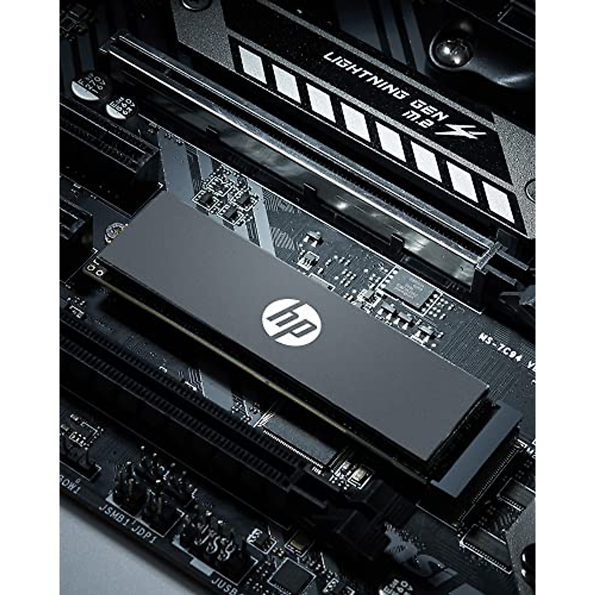 HP FX900 1TB NVMe Gen4 Gaming PC SSD - PCIe 4.0, 16 Gb/s, M.2 2280, 3D TLC NAND Internal Solid State Hard Drive Up to 5000 MB/s - 57S53AA#ABB