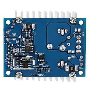 DC Boost Converter, DC-DC Step Up Converter Board 10-32V to 12-60V Voltage Regulator Booster Module Adjustable Voltage Step Up Power Supply Module