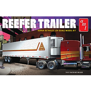 AMT Reefer Semi Trailer 1:24 Scale Model Kit