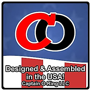 (6 Pack) Gas Can Spout Gasket Seals - Universal Rubber Replacement Gasoline/Fuel Jug Washer Seals (Upgraded Version, Compatible with Ethanol, Stabilizer, etc)