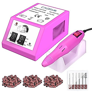Electric Nail Drill, Cadrim Nail Drill Machine, Nail Electric Drill for Acrylic Nails Gel Nail Glazing Nail Drill Nail Art Polisher Sets Glazing Nail Drill Fast Manicure Pedicure, Pink
