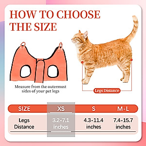 PatiencET Dog Grooming Hammock, Pet Grooming Hammock for Cats & Dogs with Security Strap, Dog Sling for Nail Trimming with Nail Clippers/Trimmer, Nail File, Pet Comb(XS)