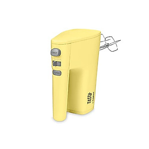 Tasty by Cuisinart Hand Mixer, Yellow, 7.59"(L) x 3.4"(W) x 6.33"(H)