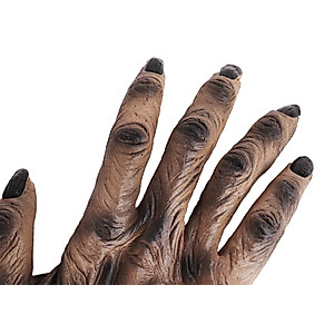 Werewolf Gloves Halloween Costume Wolf Gloves Party Cosplay Horror Gloves Dress up Role Play Devil Witch Finger Gloves Wolf Claws Paw Cat Gloves Halloween Props Mittens