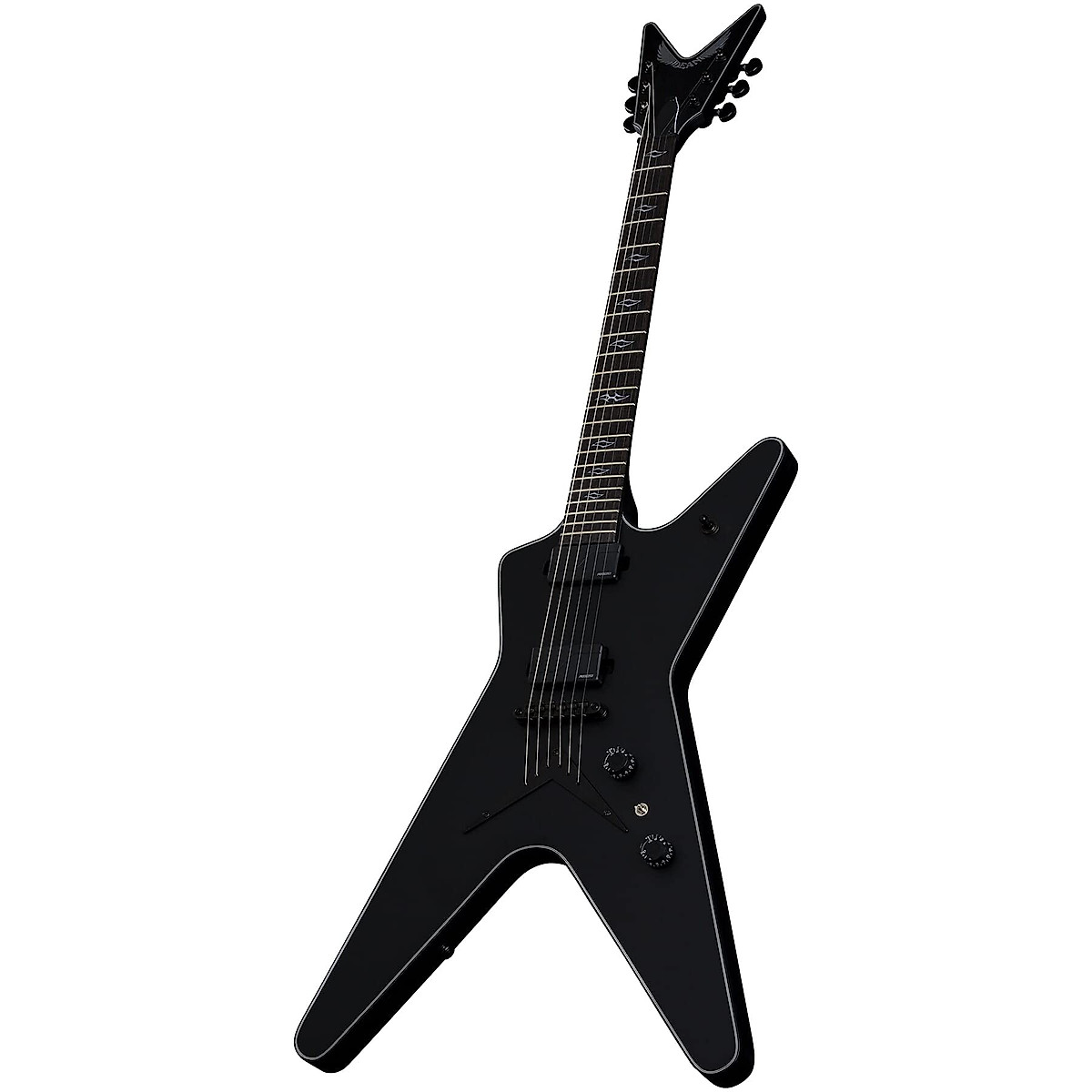 Armadillo Dean ML Select Fluence Electric Guitar, Black Satin