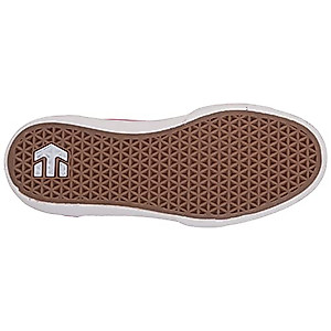 Etnies Women's Calli Vulc Low Top Skate Shoe, Pink/White, 8