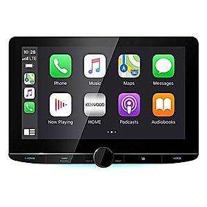 KENWOOD DNR1007XR eXcelon 10.1" High Definition Navigation Car Stereo Receiver with Capacitive Touch Panel