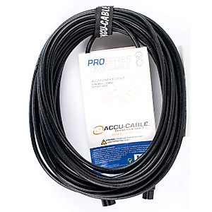 ADJ Products AC3PDMX50PRO Accu 3-Pin DMX Cable, 50', Black