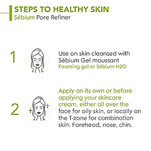 Bioderma - Sébium - Pore Refiner Cream - Tightens Pores and Visibly Improves Skin Texture - for Combination to Oily Skin