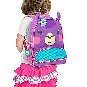 Stephen Joseph Girls Llama Backpack and Lunch Pal for Kids