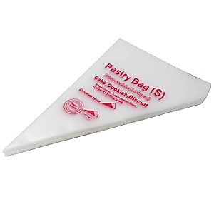 yueton Pack of 100 Disposable Cream Pastry Bag Cake Icing Piping Decorating Tool
