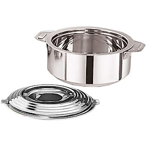 Sahishnu Online And Marketing Stainless Steel Stockpot for Chapati or Chapati Dabba