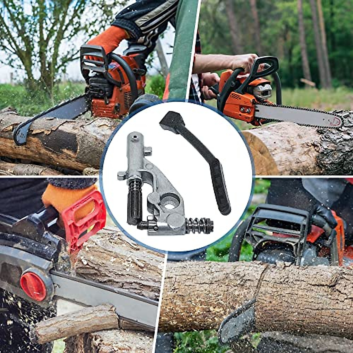 AUMEL Oil Pump Pressure Line Kit for Husqvarna 455 Rancher 455E 460 Chainsaw Replace 544180104, 537261501