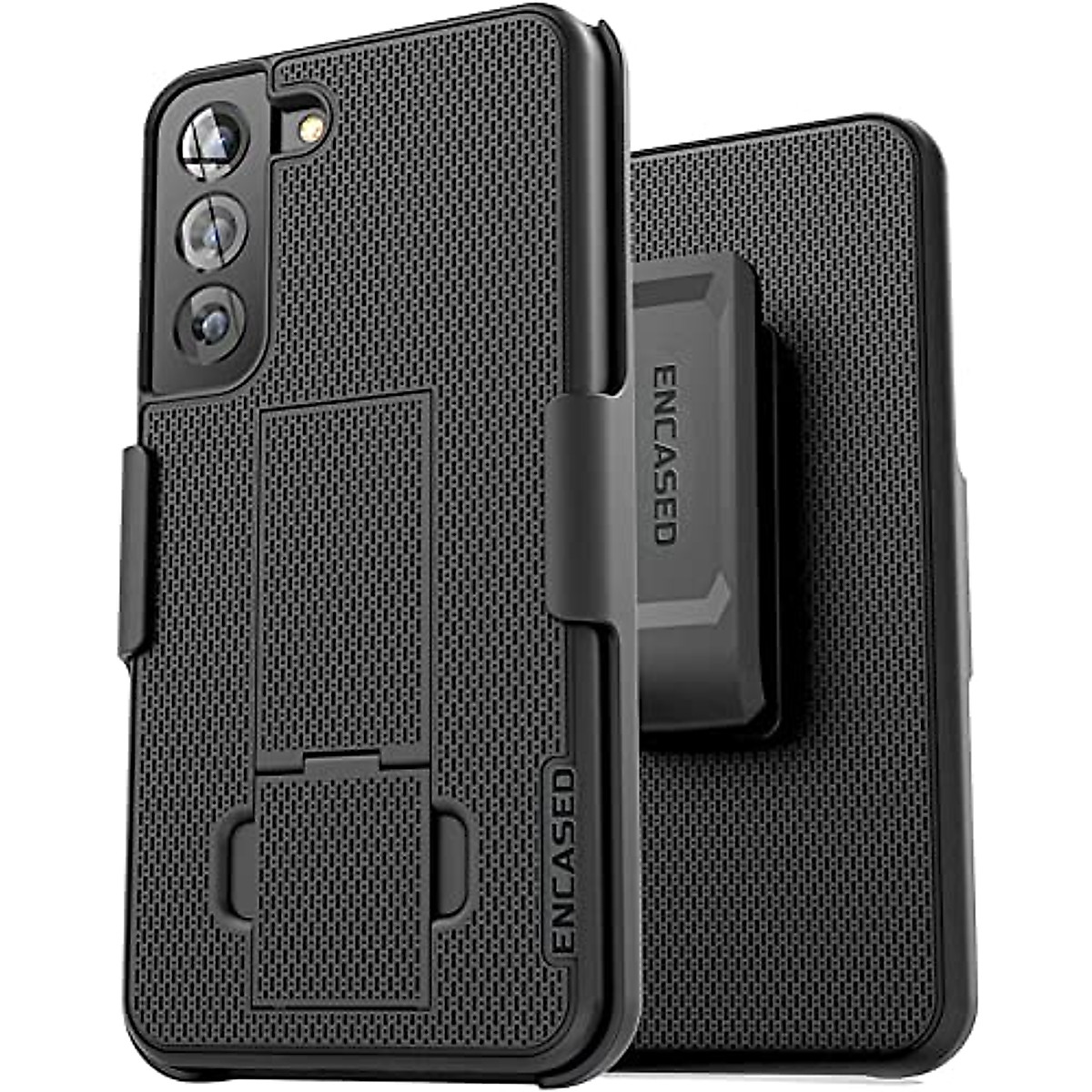Encased DuraClip Designed for Samsung Galaxy S22 Belt Clip Case, Slim Phone Case with Holster