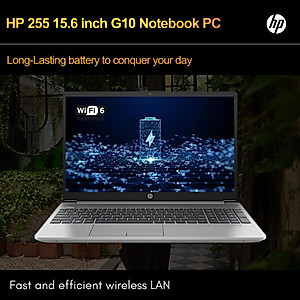 HP 255 G10 Laptop for Home or Work, 16GB RAM, 1TB SSD, 15.6" Full HD, Ryzen 3 7330U (Beat Intel i5-1135G7), HDMI, USB-C, Windows 11 Pro, Business and Fun Ready