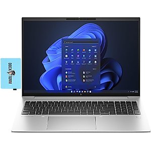 HP EliteBook 860 G10 16.0" IPS WUXGA Display Business Laptop (Intel i5-1335U, 64GB RAM, 1TB PCIe SSD, Backlit KB, Fingerprint, 2 Thunderbolt 4, B&O Speakers, WiFi 6E, Win 11 Pro) w/Hub