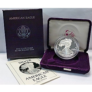 1989 S American 1 oz. Silver Eagle Dollar Proof US Mint