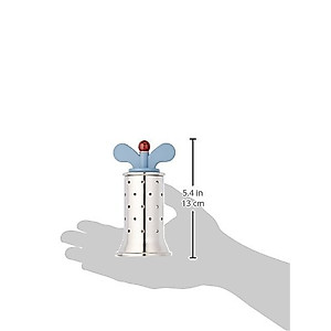 Alessi Michael Graves Pepper Mill Black, 6.3cm diameter, 13.2cm high