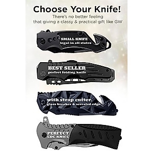 Personalized Gifts for Men - Engraved Pocket Knife - Custom Knife for Men Dad Him All - Chistmas Gift Ideas Mens Gifts for Christmas Stocking Stuffers 6680 PS