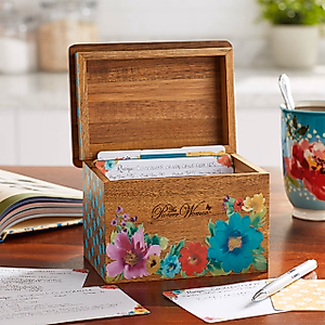 TPW Ltd The Pioneer Woman Breezy Blossom Recipe Card Box Set