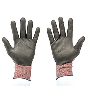 3M Comfort Grip Glove CGM-GU, General Use, Size M, foamed nitrile palm provides excellent grip, even in wet or oily conditions