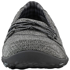 Skechers Women's Breathe Easy-Good Influence Sneaker, Grey, 8 M US