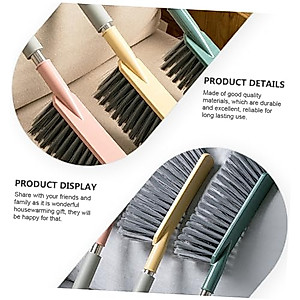 BCOATH 3pcs Sweeping Brush para Limpiar Bed Cleaning Brush Soft Bristle Cleaning Brush Car Broom Car Cleaning Brush Hand Sofa Cleaning Brush Soft Bristle Broom Stainless Steel