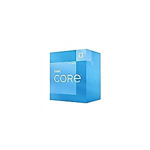 Intel Core i3 (12th Gen) i3-12100 Quad-core (4 Core) 3.30 GHz Processor - Retail Pack, Blue