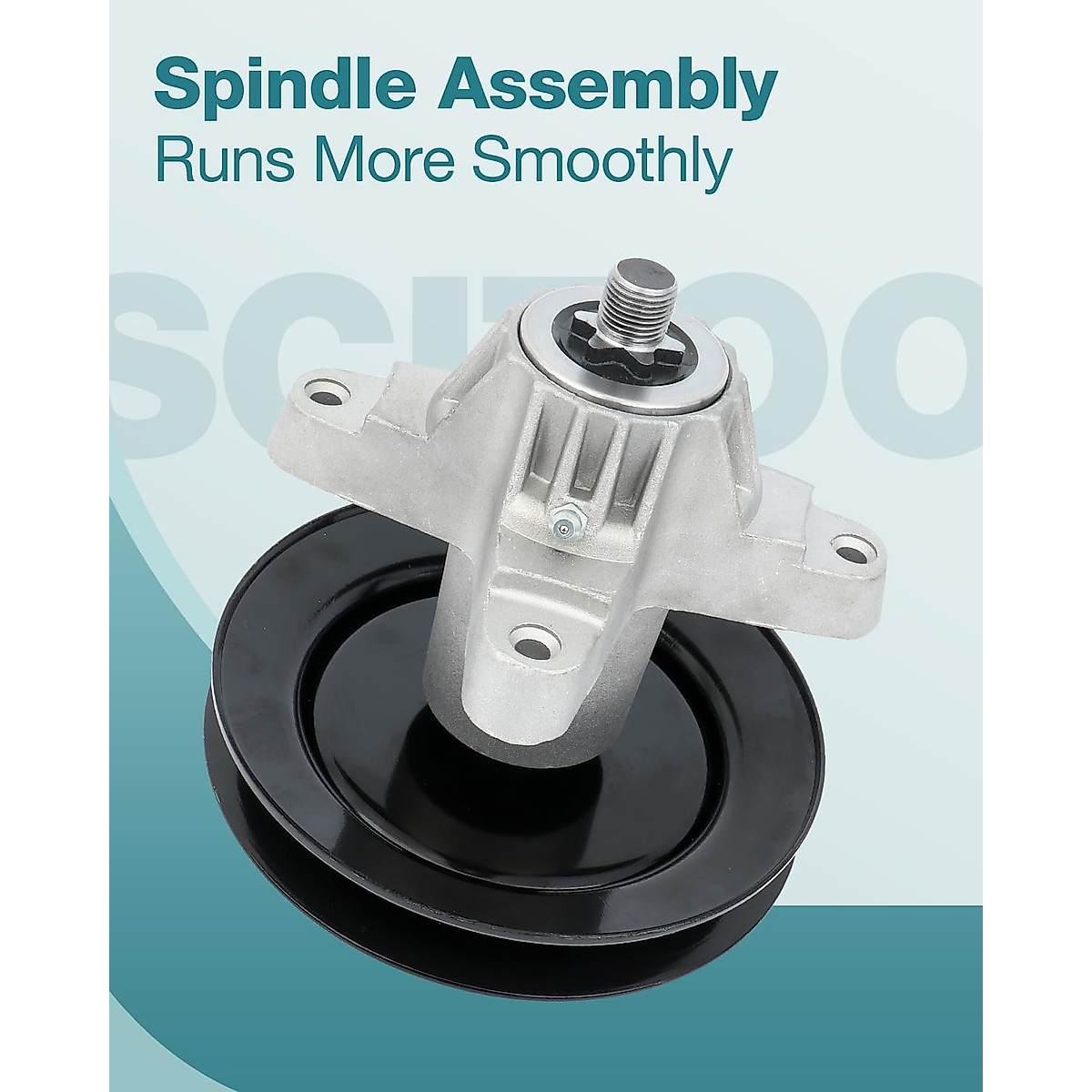 SCITOO NEW Mower Spindle Spindle Assembly Replacement for MTD/for Cub Cadet 918-04461,618-04461,618-04456, 918-04456 of 2 pcs