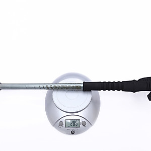 KingCamp Hiking Walking Trekking Trail Pole Collapsible, Lightweight, Shock-Absorbent, Hiking, Walking & Running Adjustable, 4 Seasons, Sliver (2 PC), One Size, KA8037_Silver