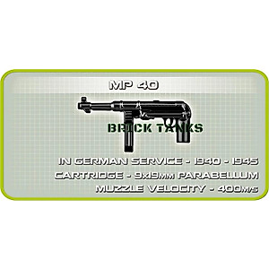 COBI Historical Collection Sturmgeschutz III Ausf. D, Multicolor