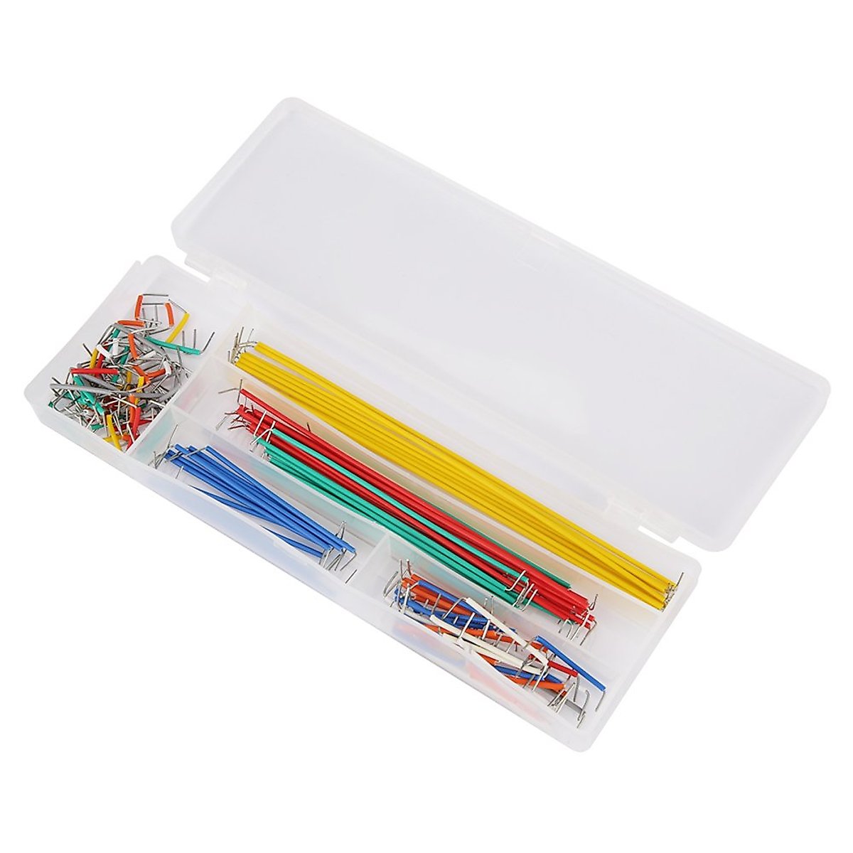 140pcs U Shape Solderless Breadboard Jumper Cable Wire Kit Box for DIY Shield Arduino and Raspberry Pi