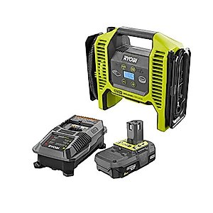 RYOBI P747-P163 18-Volt ONE+ Dual Function Inflator/Deflator with 2.0 Ah Battery and Charger