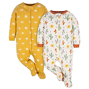 Gerber Unisex Baby 2-Pack Sleep 'N Play Southwest Preemie