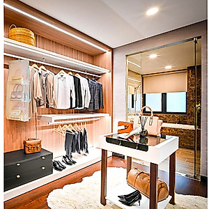 Hanging Purse Organizer MultiPurpose Handbag Storage Bag Dustproof Waterproof Closet Organization Bag DoubleSide 6 Pockets, Blue