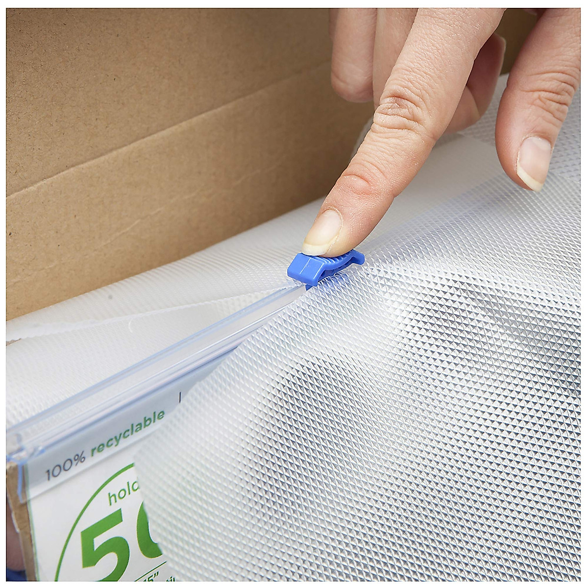 Mind Reader E-Z Board Disposable Plastic Cutting Board, 20 Square Feet, Easy Clean-Up and Convenient Use, Ideal for Camping, Hunting, Boating, and For People With Food Allergies, Clear