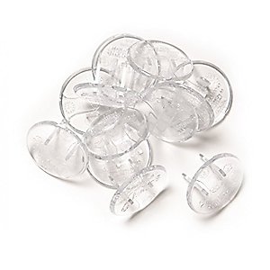 Safety 1st Outlet Plug Clear Carded 12 / Pack