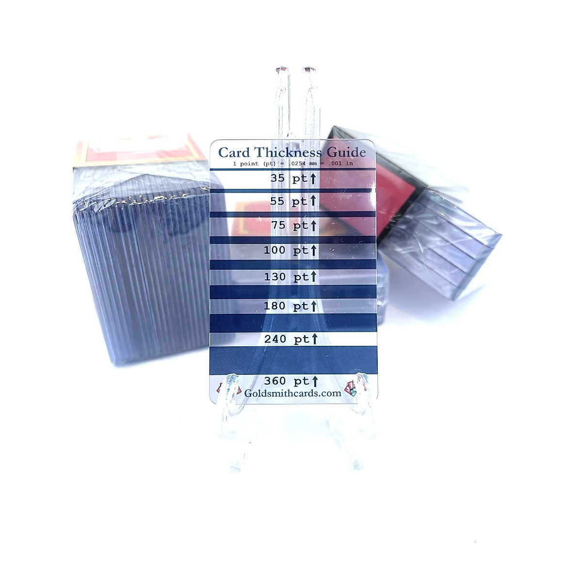 Trading Card Thickness Guide- Measure Thickness of Any Sports Card or Trading Card Safely & Easily